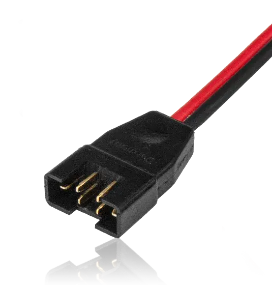 PowerBox MPX Male Open Wire 2 5mm x 30cm 1107/30