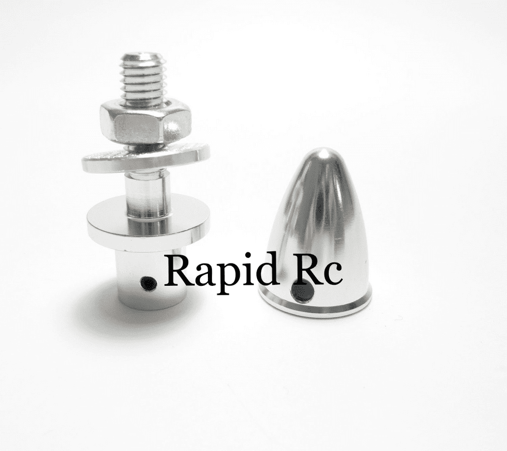 Propeller adapter to suit 6 0mm motor shaft Grub Screw Type