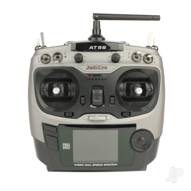 Radio link AT9S 2 4GHz 10-Channel Transmitter with Receiver Silver