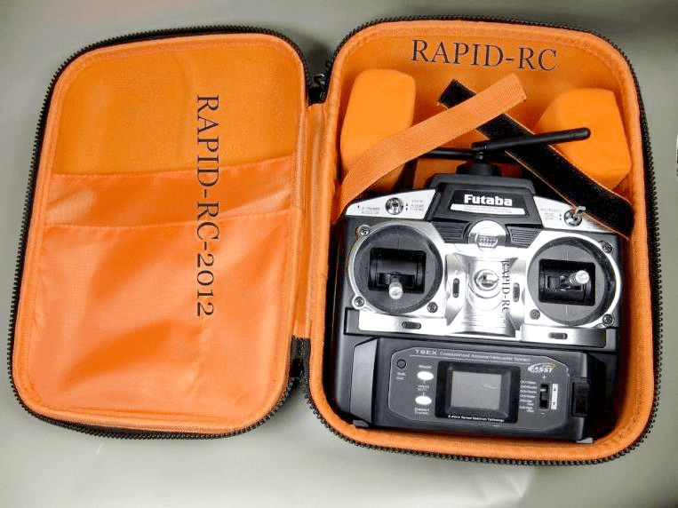 Rapid Rc Black Transmitter Bag / Carrying Case