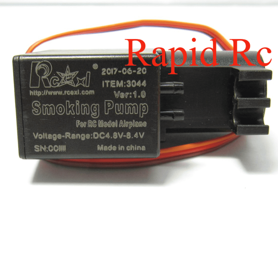 RCEXL Mini Smoke Pump / Smoking Pump With Adjustable Flow for Airplane