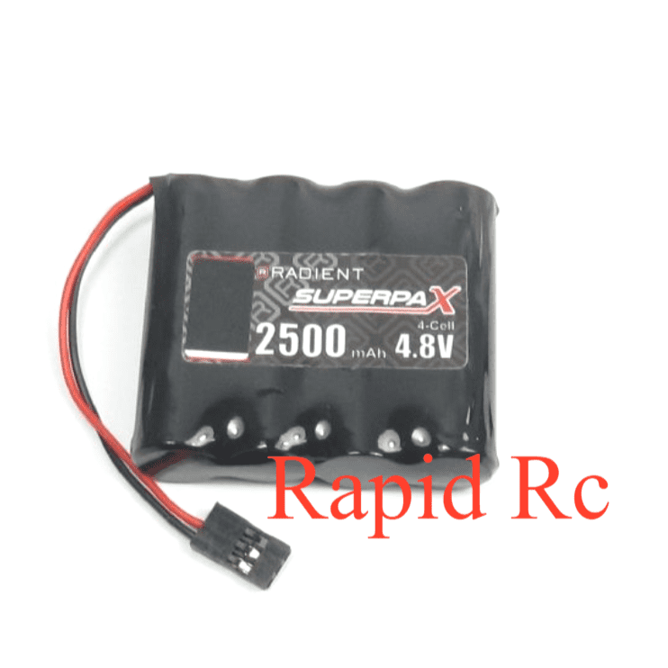 Receiver Battery 4 8V 2500mAh NiMH AA SBS-Flat Rx-JR