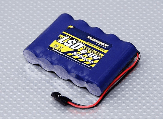 Receiver Battery Pack 2300mAh 6 0v NiMH