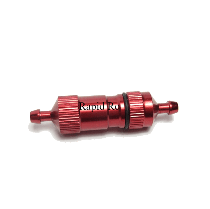 Red Fuel Filter for Nitro and Petrol D13xL50mm