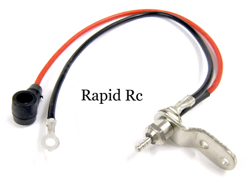 Remote Glow Plug Adapter with Negative Wire