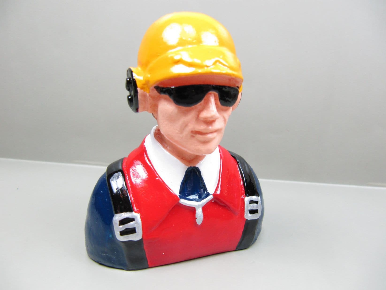 Resin Civilian Pilot Figure 80mmx68mmx35mm