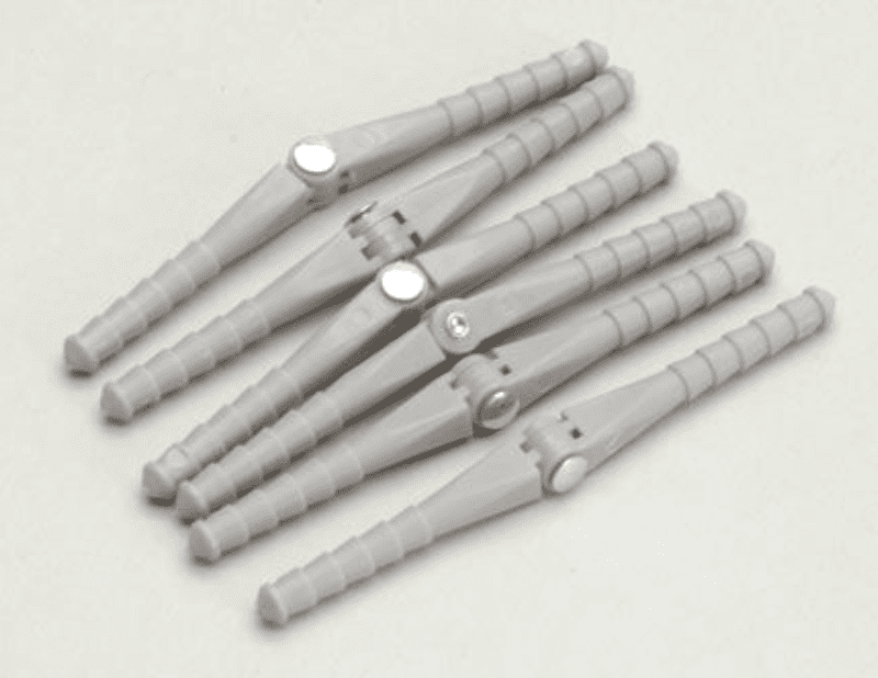 Robart 1/8" Hinge Point-Steel Pin Pk6 F-RB307
