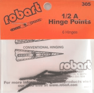 Robart 3/32" Hinge Point Pk6 F-RB305