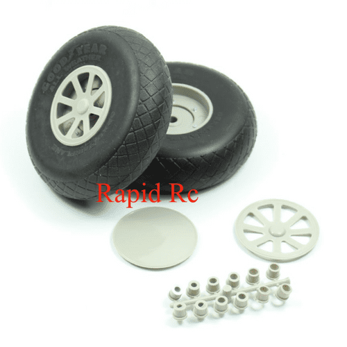 Robart Scale Wheel-Diamond Tread 3"/Pr F-RB133