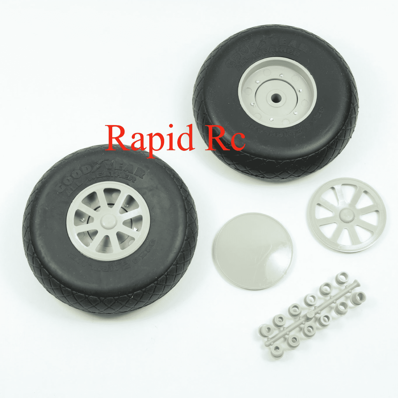 Robart Scale Wheel-Diamond Tread 3"/Pr F-RB133