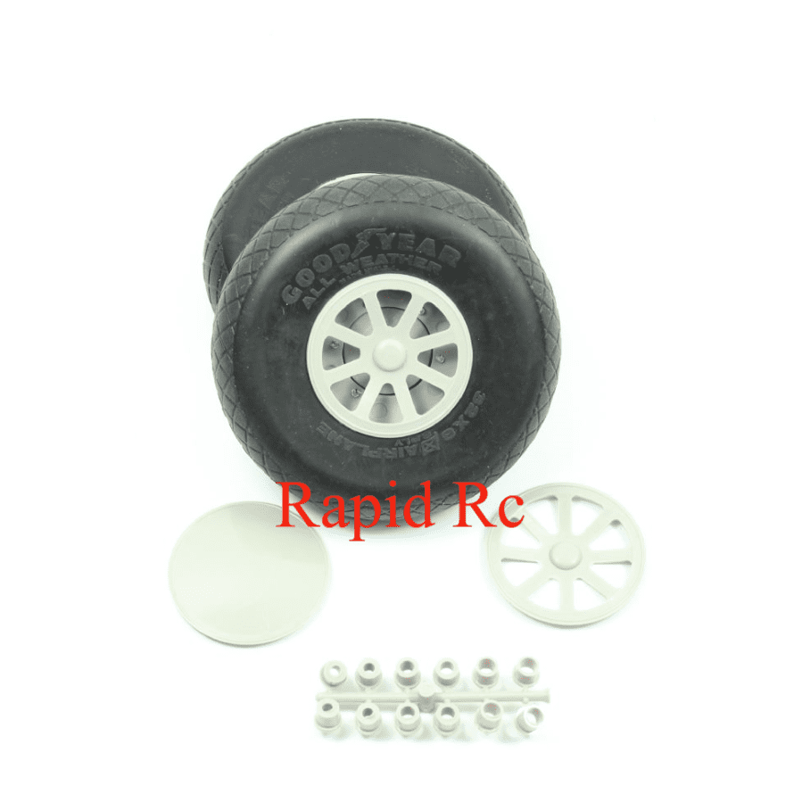 Robart Scale Wheel-Diamond Tread 3 75"/Pr F-RB136