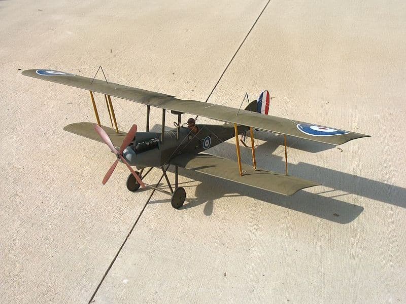 Royal Aircraft Factory BE2e/12a -electric scale kit A-BA006
