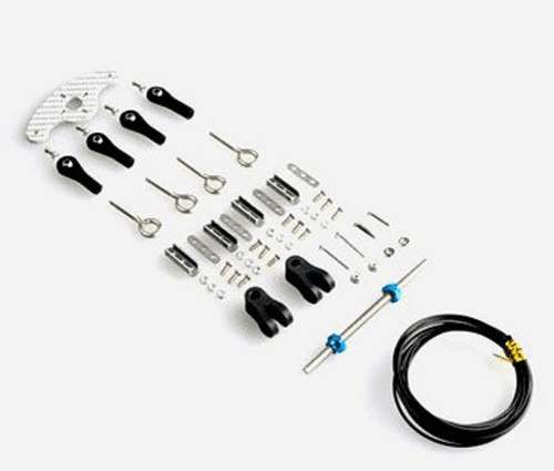 Rudder linkage/Joints/Arm Set for 26 to 40cc Petrol Engine Airplane