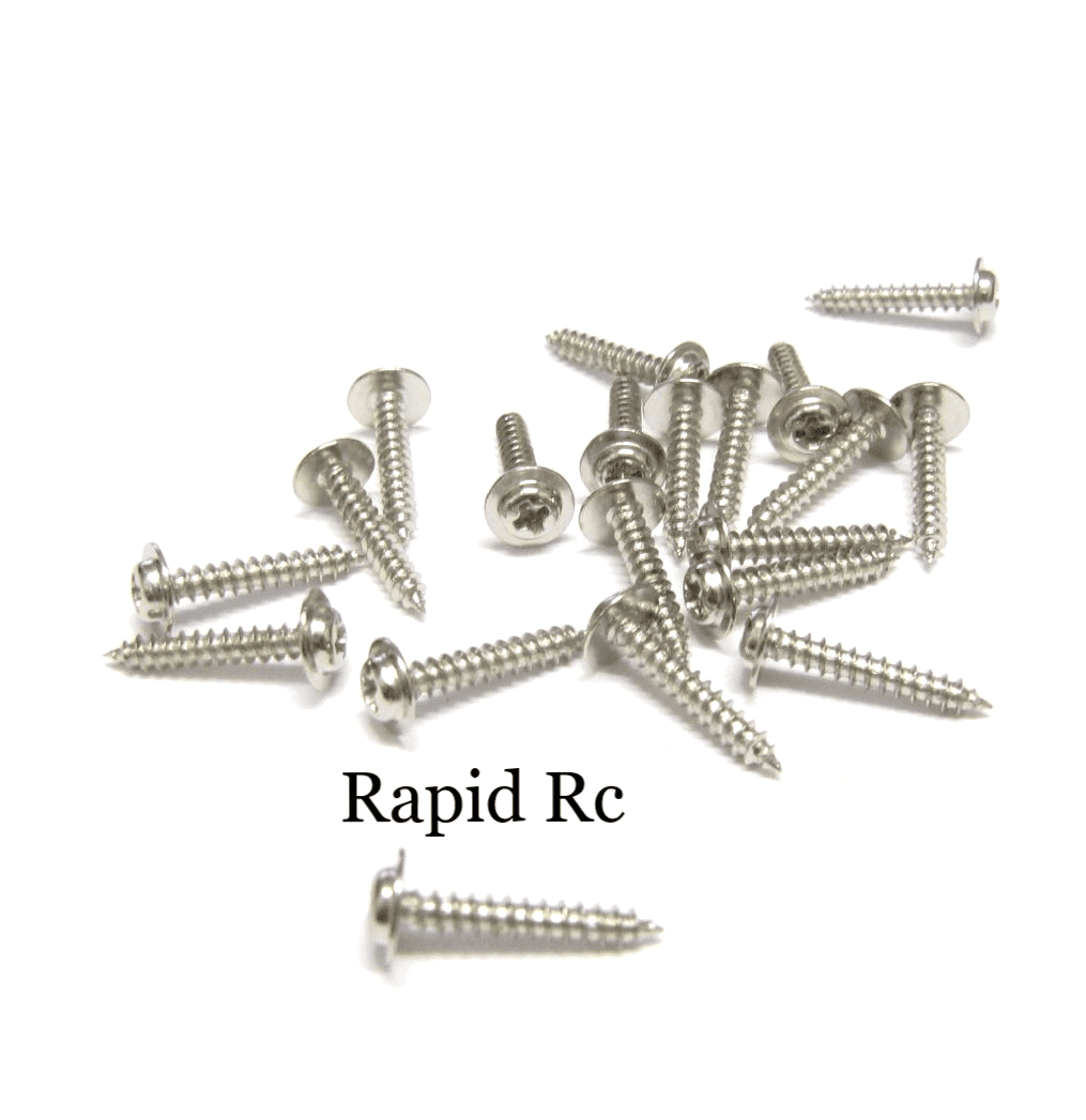 Servo Fixing Screws Self Tapping Screw 2mm x 12mm Phillips head w ...
