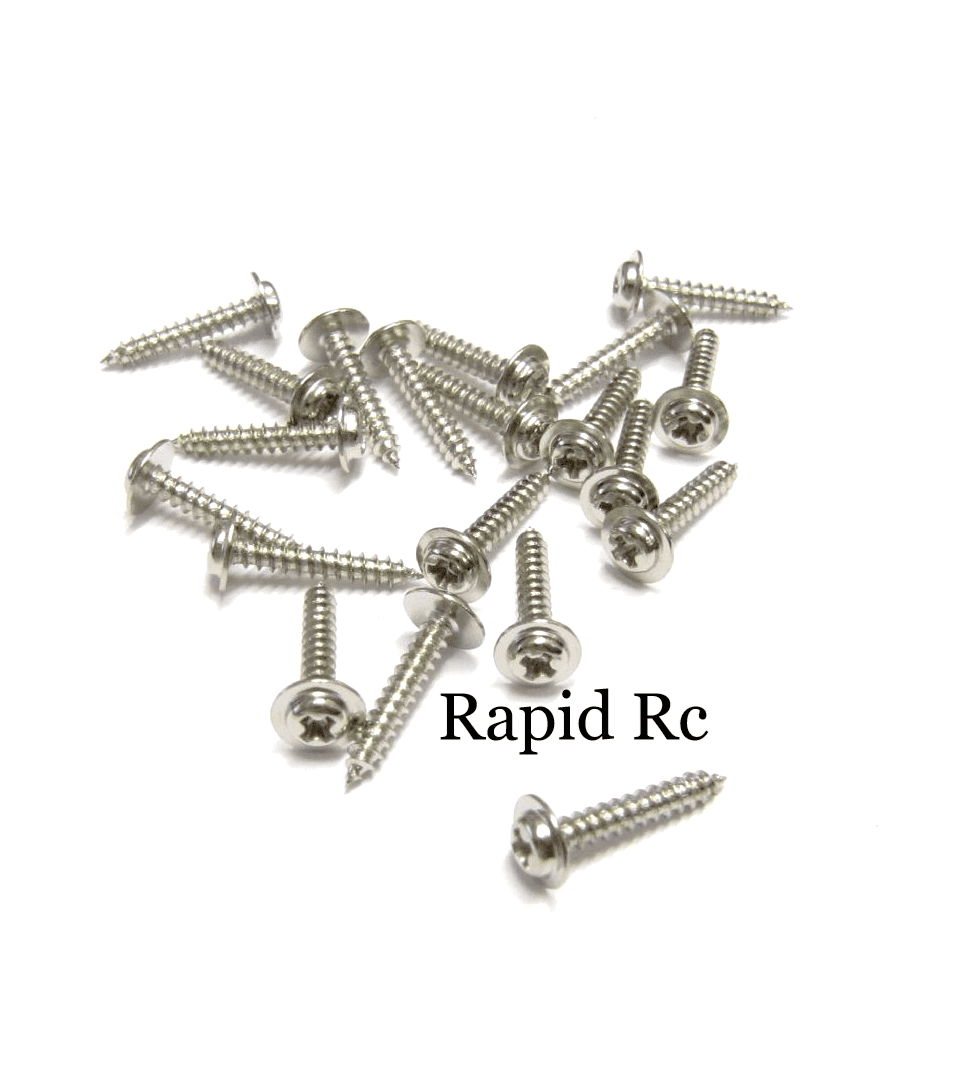 Servo Fixing Screws Self Tapping Screw 2mm x 12mm Phillips head w ...