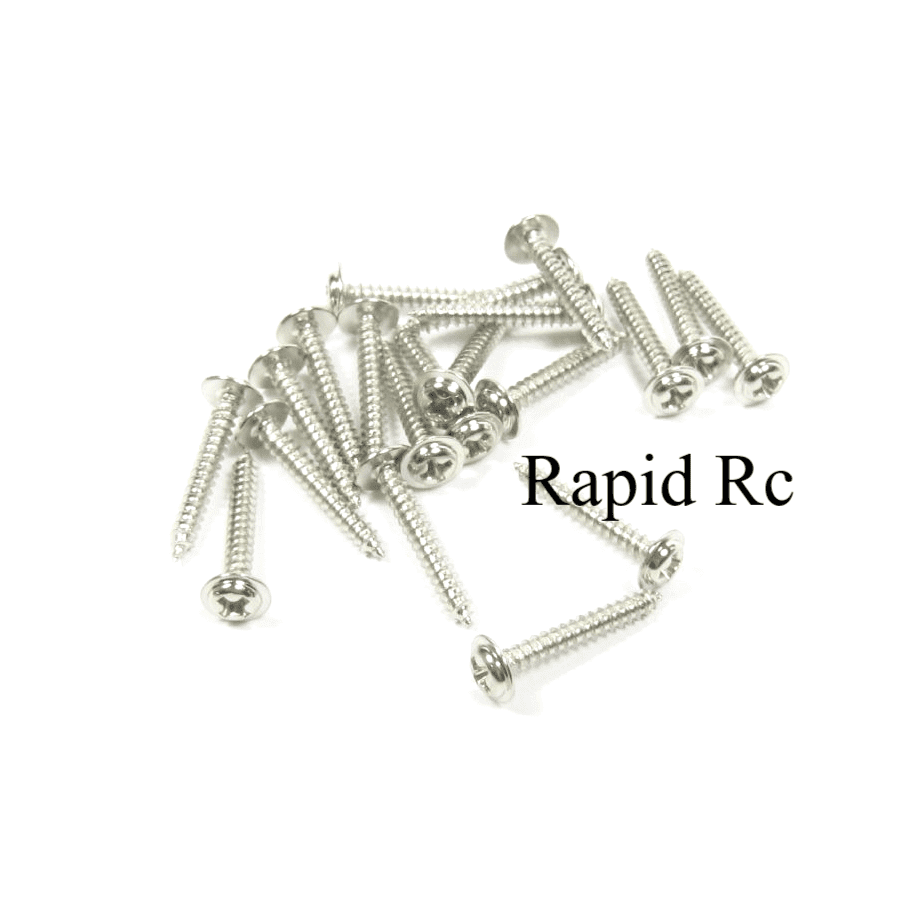 Servo Fixing Screws Self Tapping Screw 3mm x 18mm Phillips head w ...