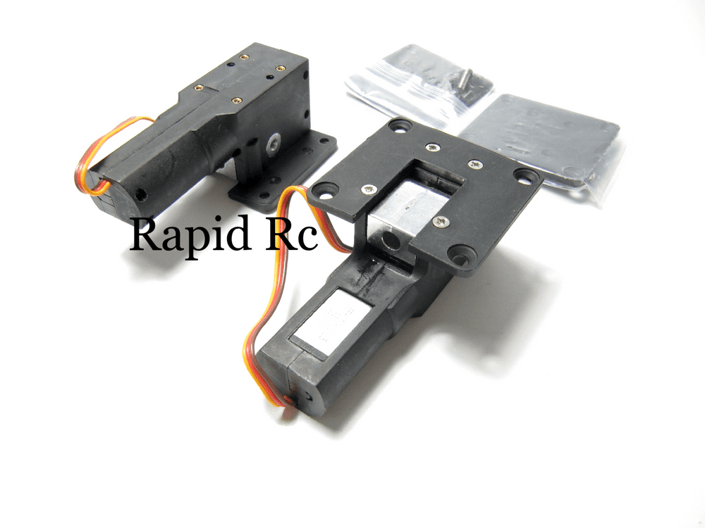 Servoless Retract with Metal Trunion 44mm x 41mm Mount 2pcs No Pin