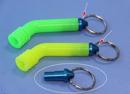 Silicone Exhaust Tube Insert/Chock Plug for 8-10mm