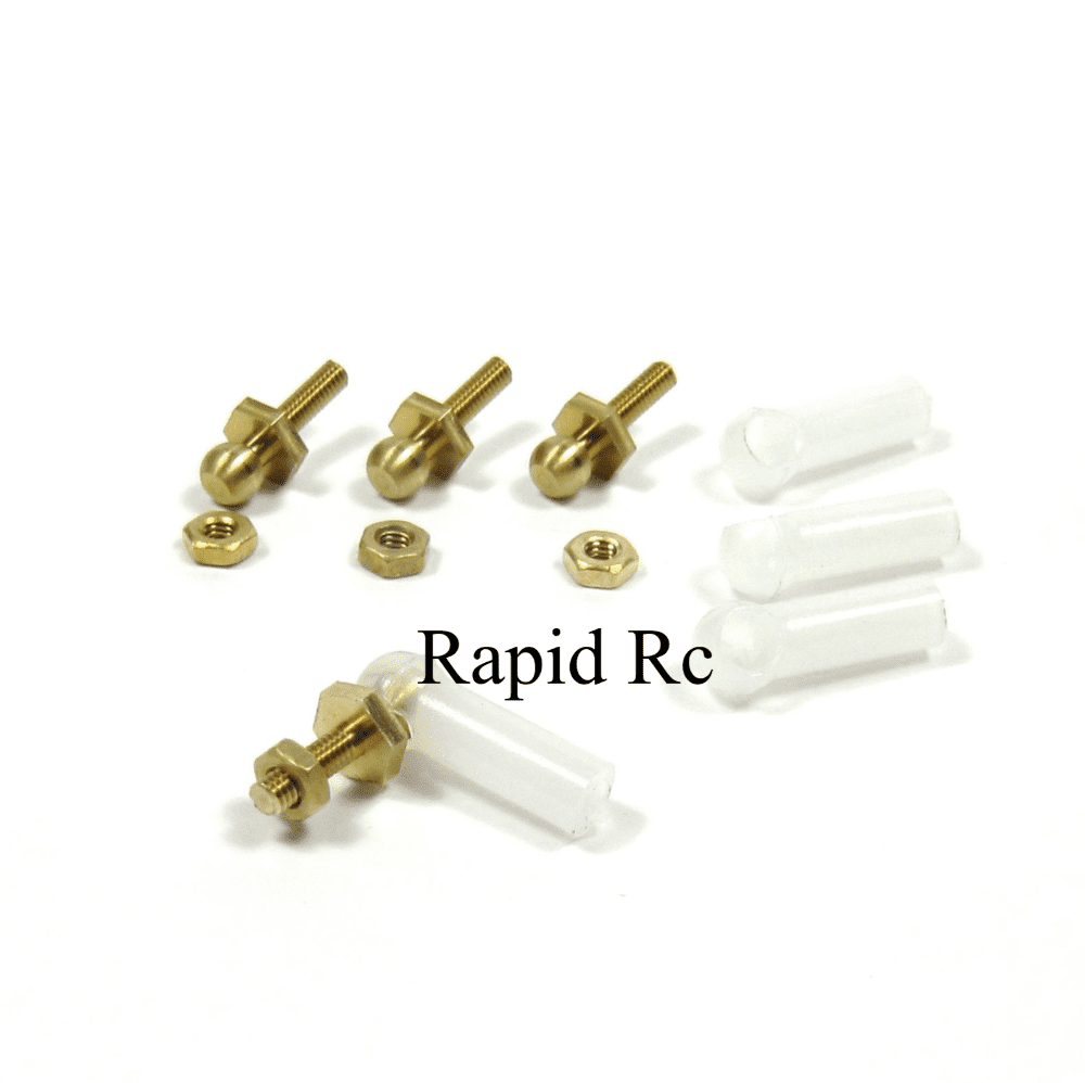 Single Ball Joint for 2mm rods 4pcs