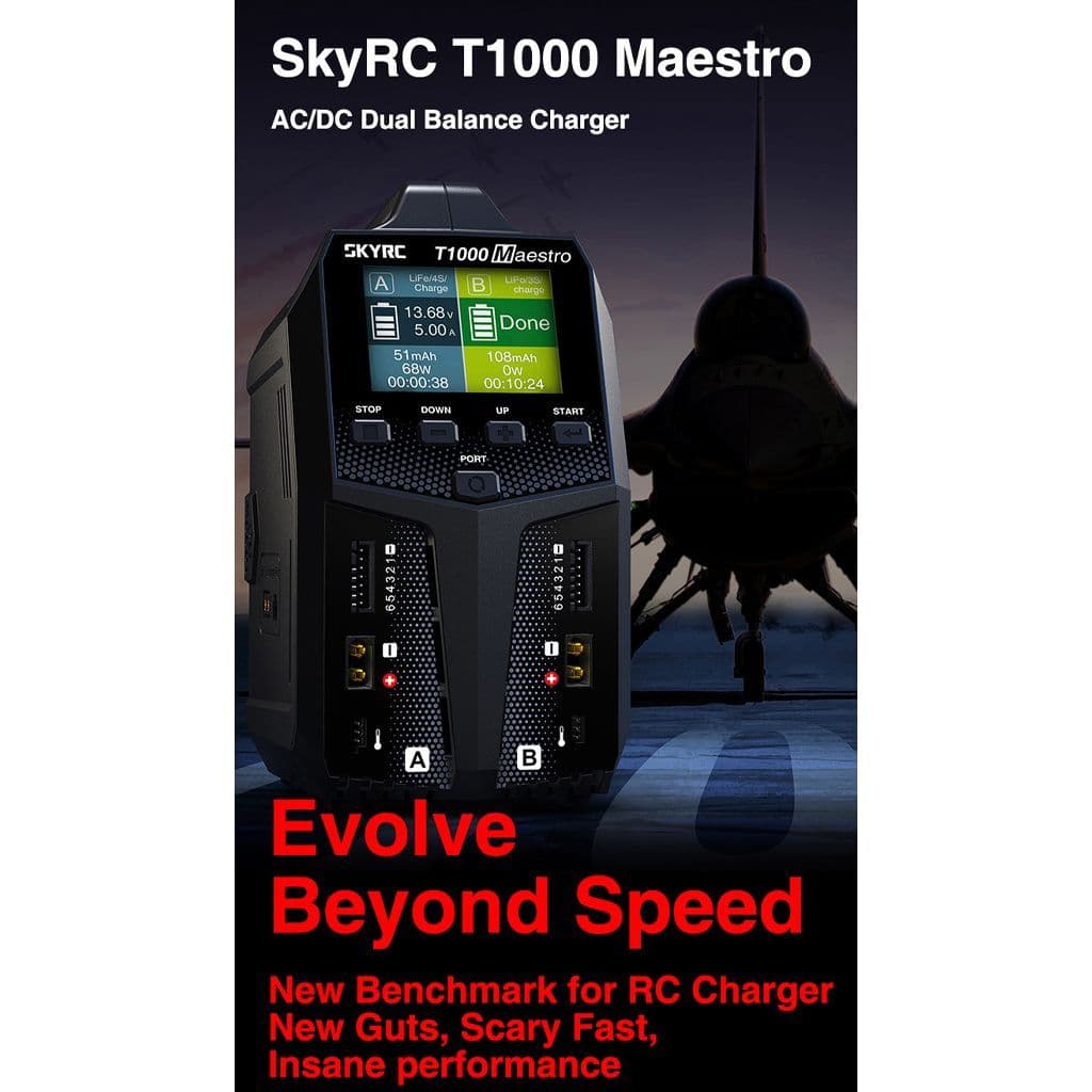 SKY RC T1000 MAESTRO AC/DC CHARGER