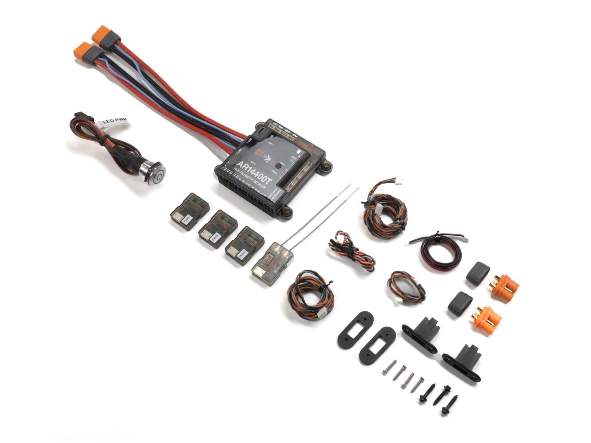 Spektrum AR14400T 14 Channel PowerSafe Telemetry Receiver SPMAR14400T