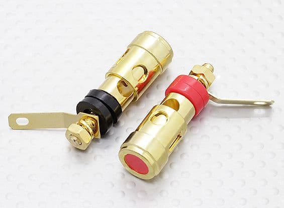 Spring Loaded 4MM Electrical Binding Post Pair