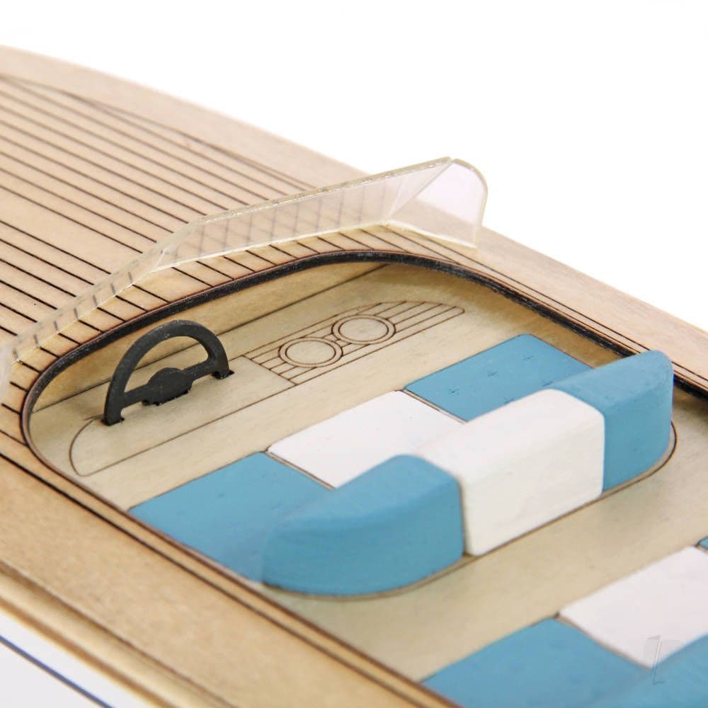 The Wooden Model Boat Company Riviera Motor Boat Kit 400mm