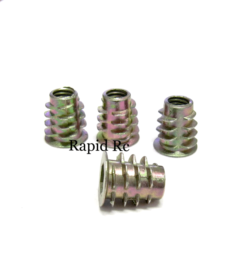 Threaded Inserts M6 x 13 mm