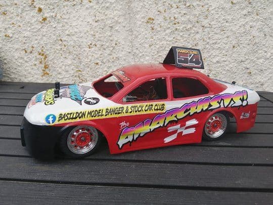 Toyota X90 Chaser Banger Racing Body Shell ABS 440