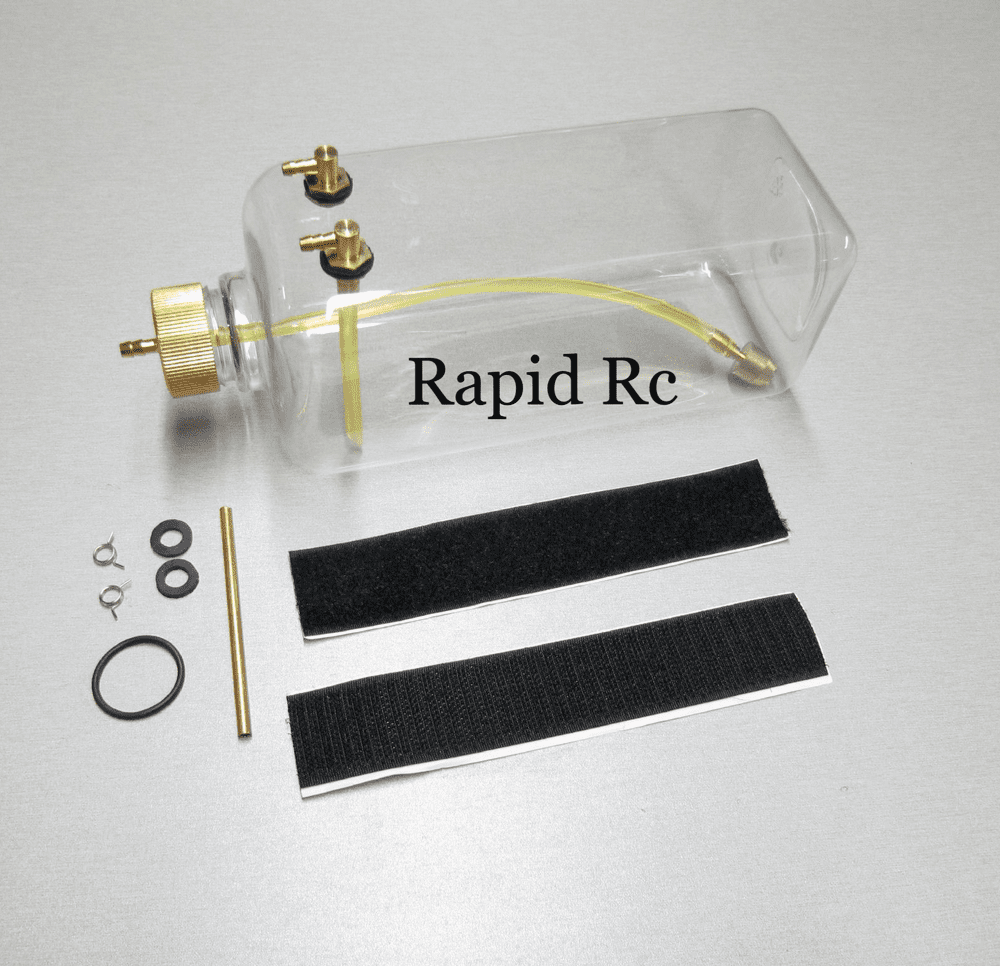 Transparent Fuel Tanks 1000cc / 34oz RTF clear Gas Tanks