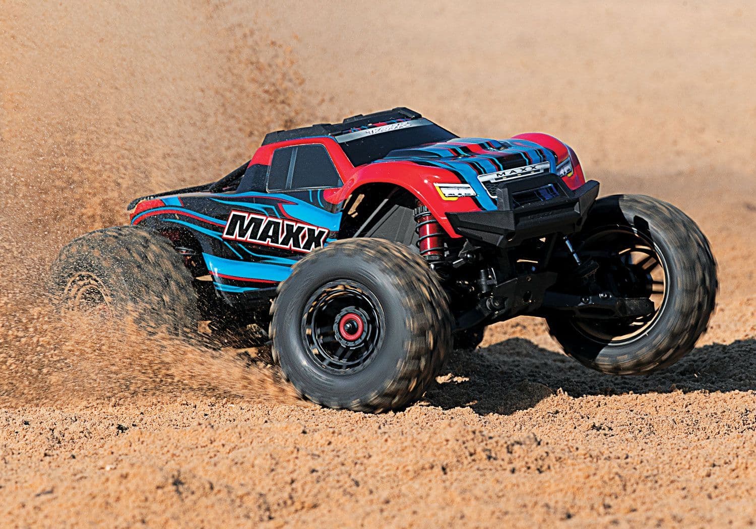Traxxas Maxx Red 4WD Brushless Electric Monster Truck. Fully assembled ...