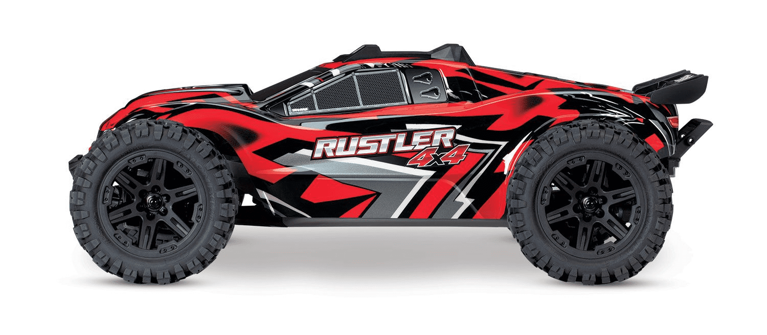 Traxxas Rustler Stadium Truck Red 4X4 1 10 TRX67064-1-RED