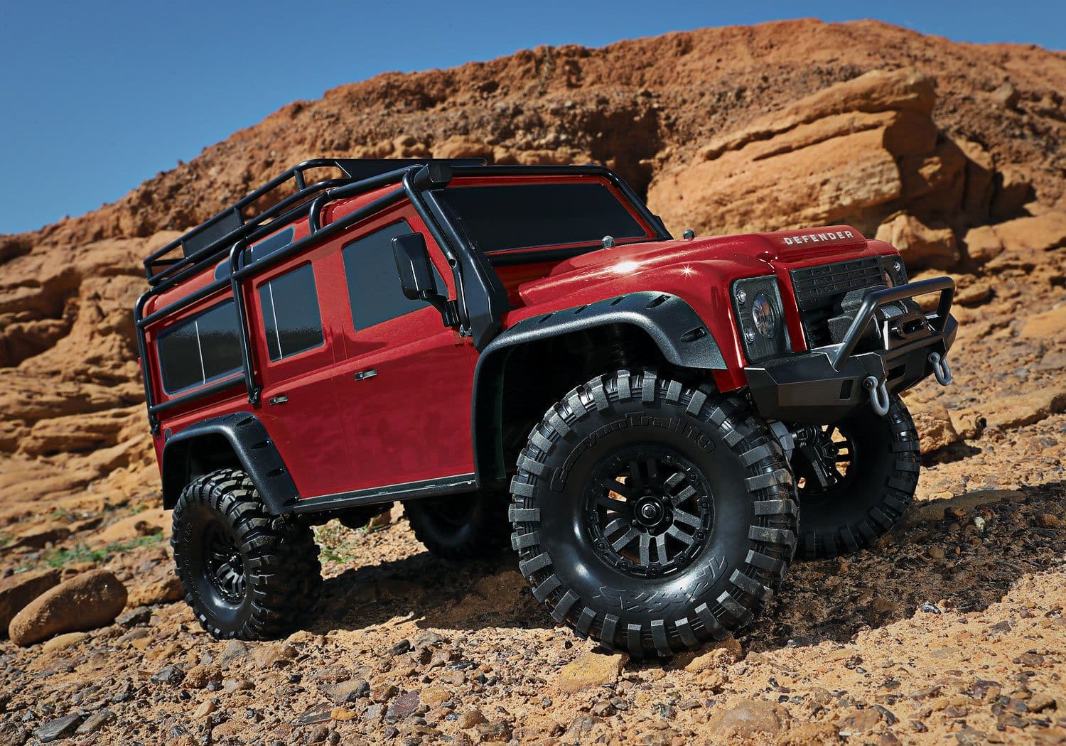 Traxxas TRX-4 Land Rover Defender 1 10 4WD Electric Scale and Trail ...