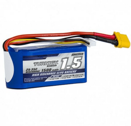 Turnigy 1500mAh 3S 25C Lipo Battery Pack
