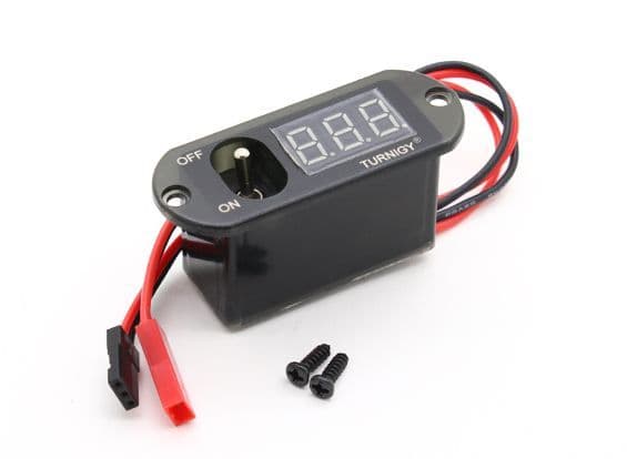 Turnigy 3 Function Switch w/UBEC Voltage Display