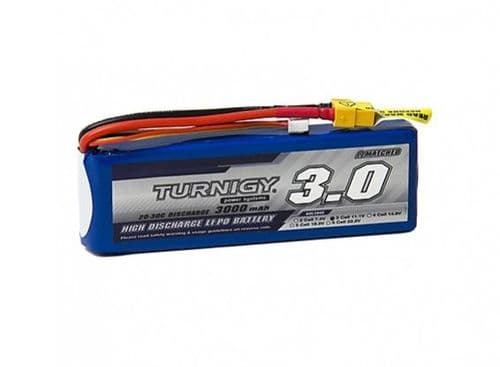 Turnigy 3000mAh 2S 20C Lipo Battery Pack w/XT-60 1