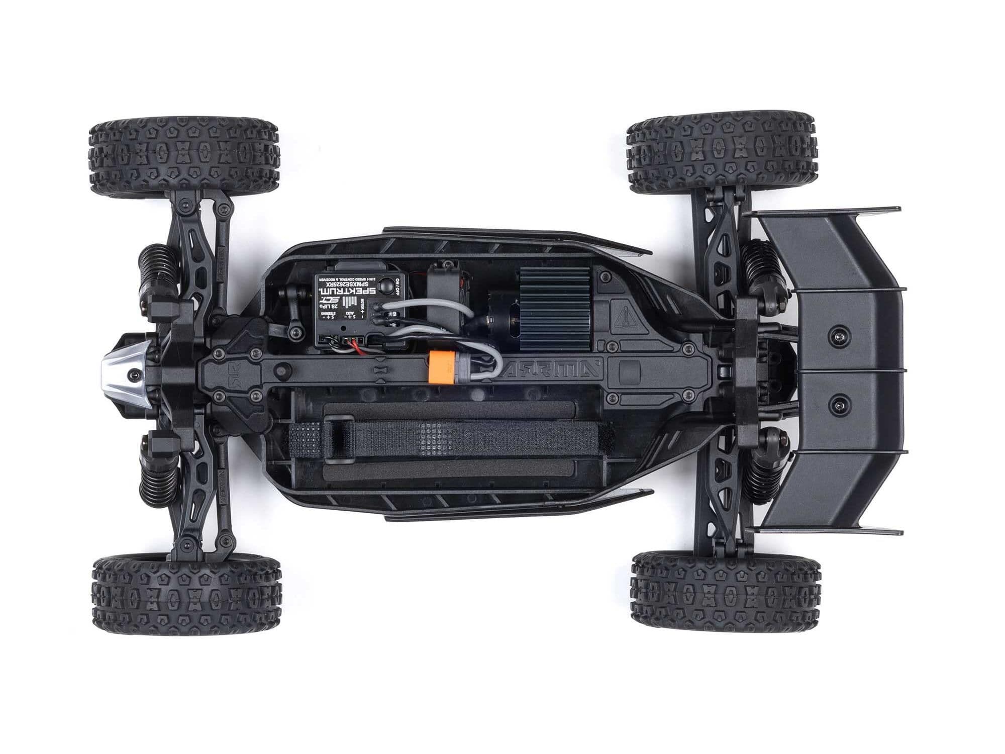 TYPHON 1/14 GROM MEGA 4X4 Buggy with Battery & Charger Red