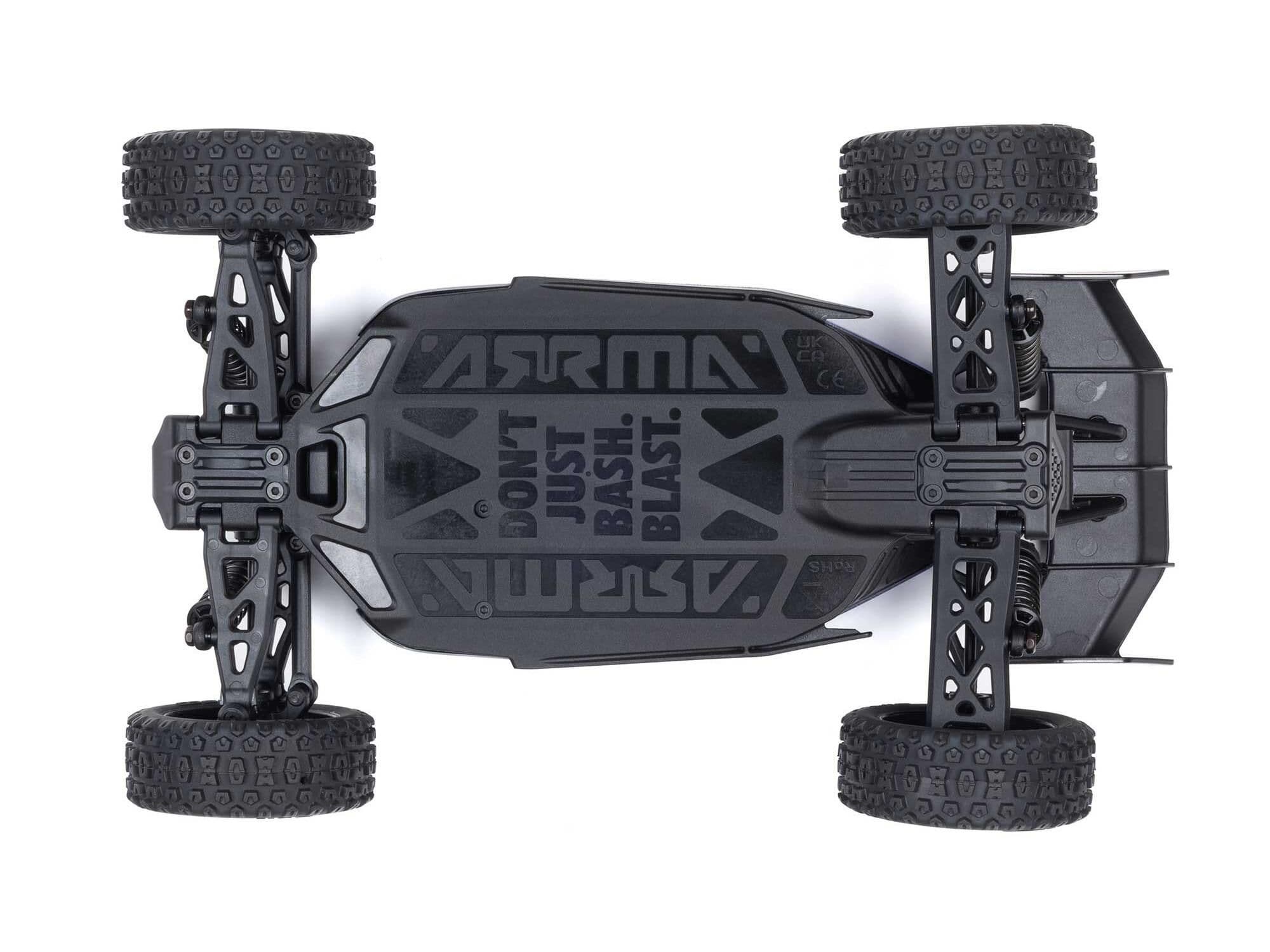 TYPHON 1/14 GROM MEGA 4X4 Buggy with Battery & Charger Red