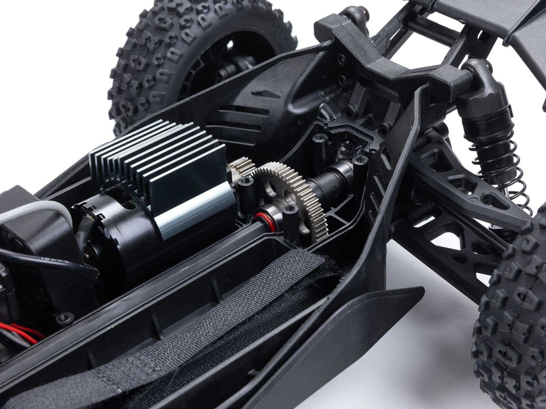 TYPHON 1/14 GROM MEGA 4X4 Buggy with Battery & Charger Red