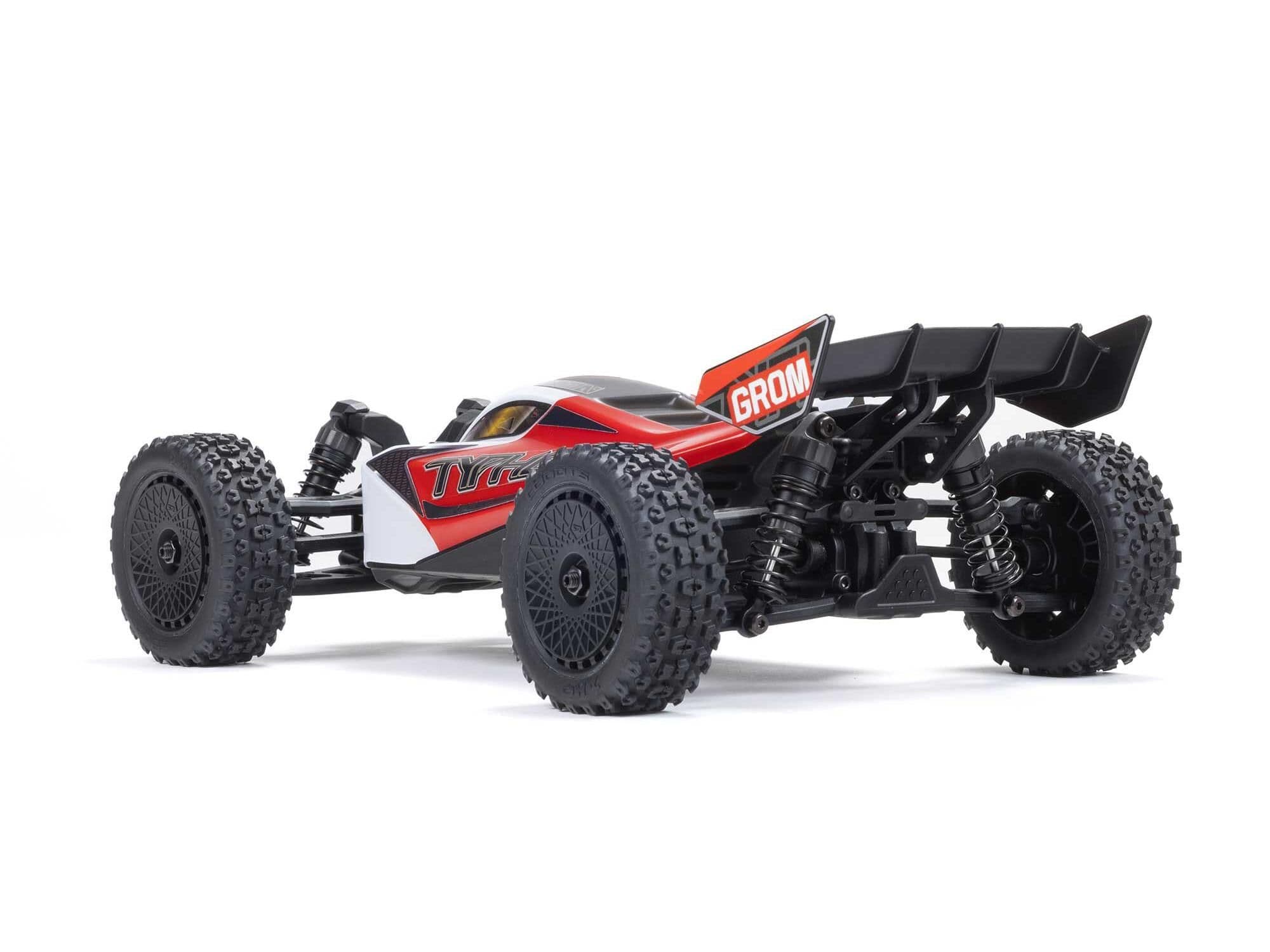 TYPHON 1/14 GROM MEGA 4X4 Buggy with Battery & Charger Red