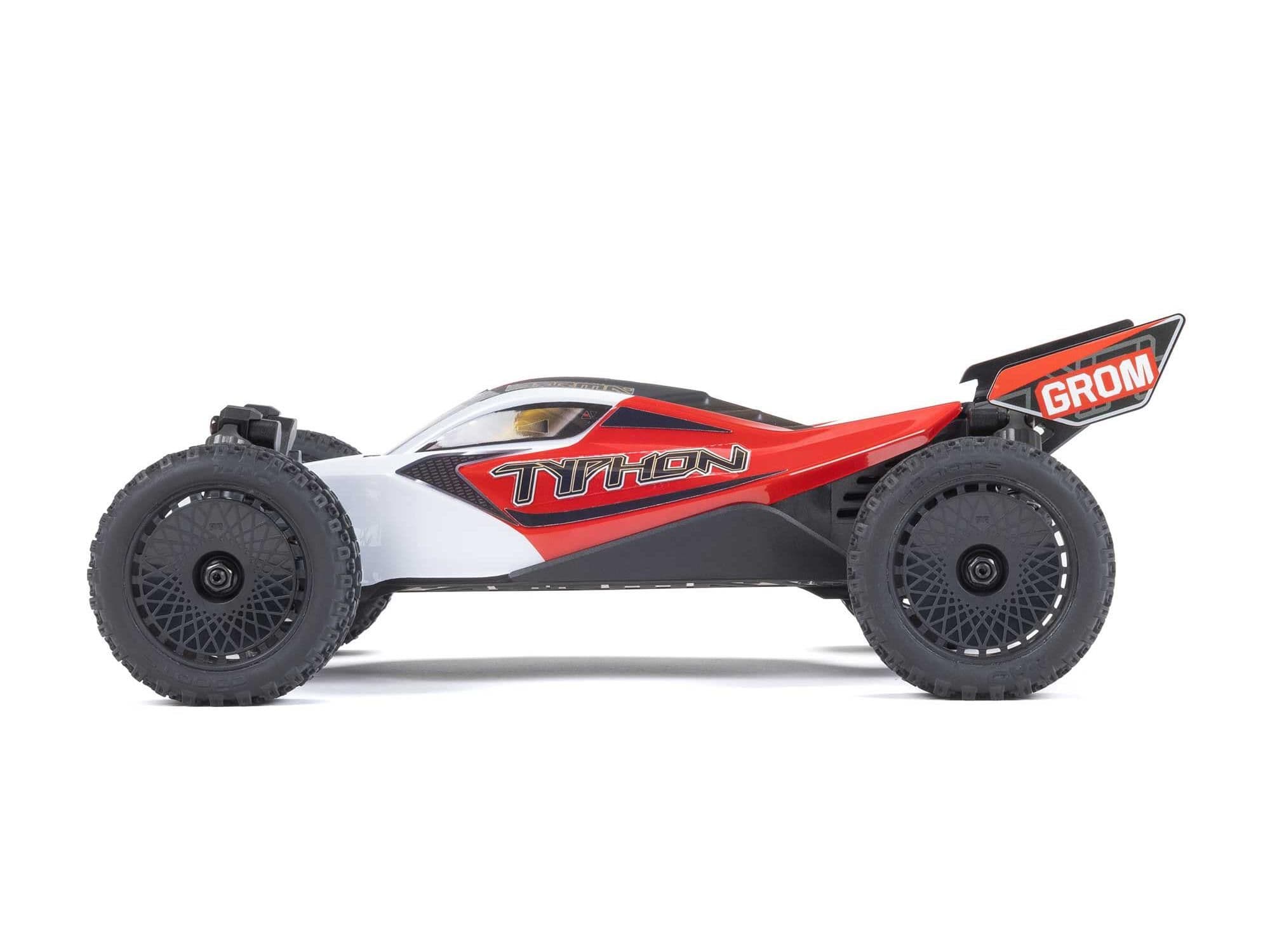 TYPHON 1/14 GROM MEGA 4X4 Buggy with Battery & Charger Red