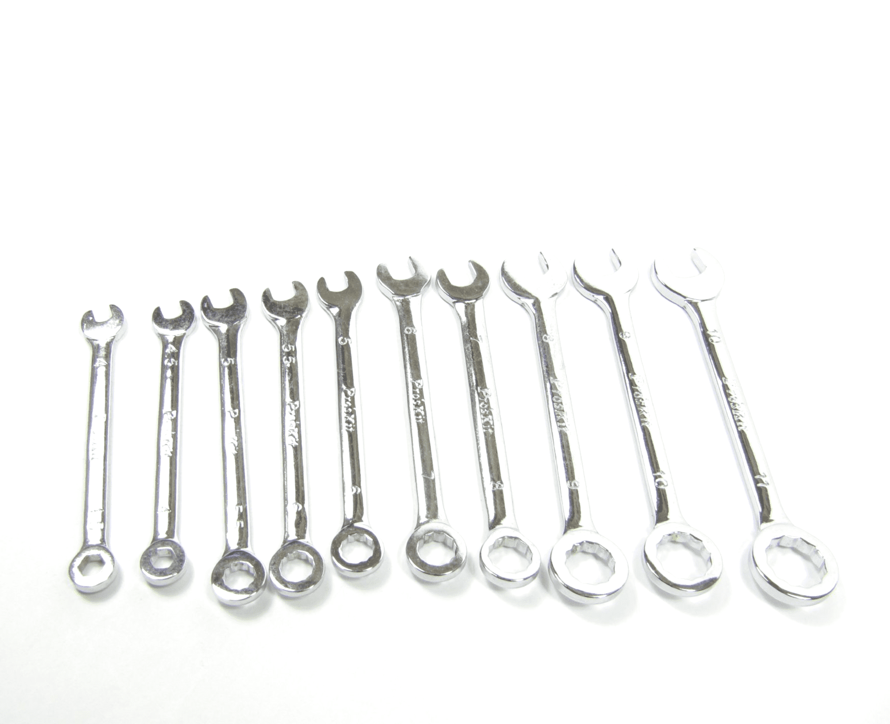 US Pro 10 pc Metric Wrench Set