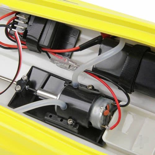 Vector SR65 Brushed RTR Racing Boat Yellow