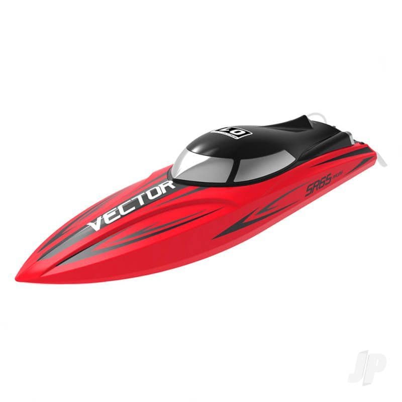 Vector SR65 Brushless ARTR Racing Boat Red No Battery or Charger