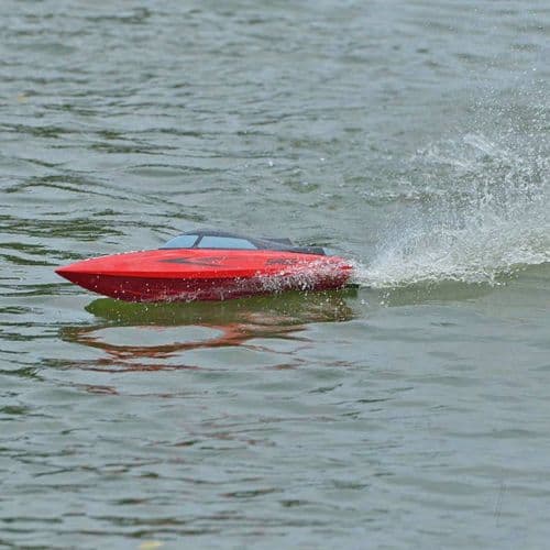 Vector SR65 Brushless ARTR Racing Boat Red No Battery or Charger
