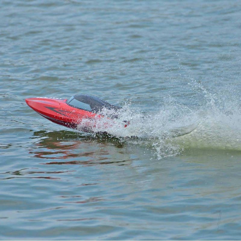Vector SR65 Brushless ARTR Racing Boat Red No Battery or Charger