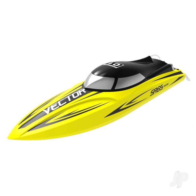 Vector SR65 Brushless ARTR Racing Boat Yellow No Battery or Charger