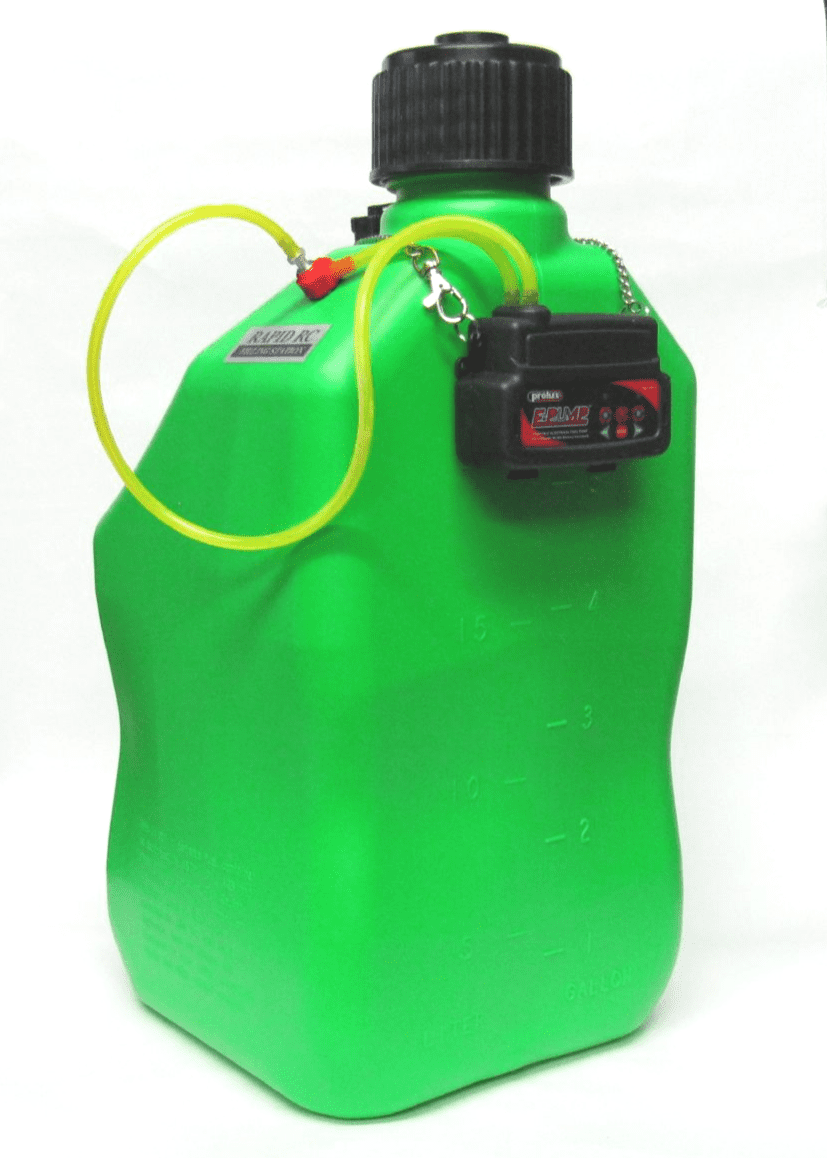 VP Racing Fuel Caddy 20 Litre with Electric pump Green