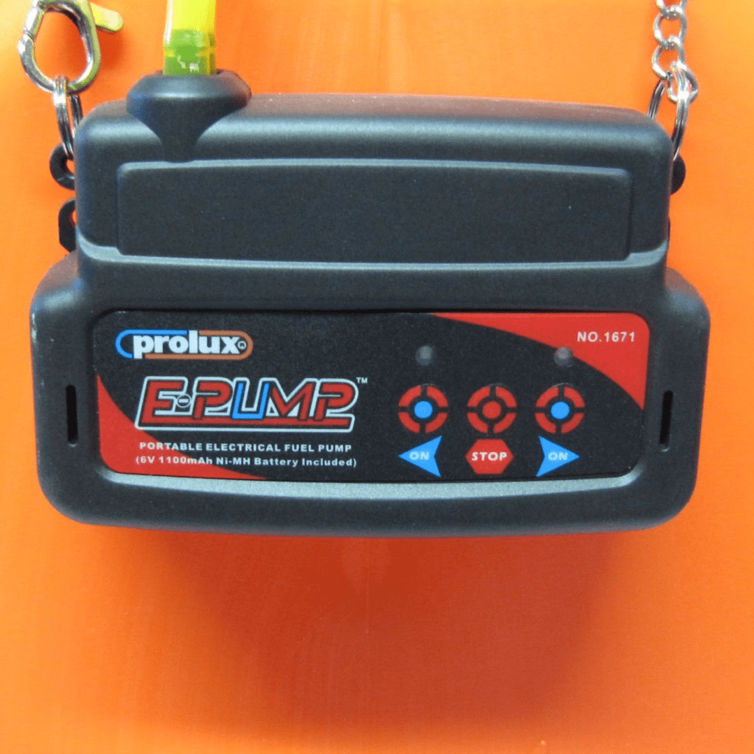 VP Racing Fuel Caddy 20 Litre with Electric pump Orange