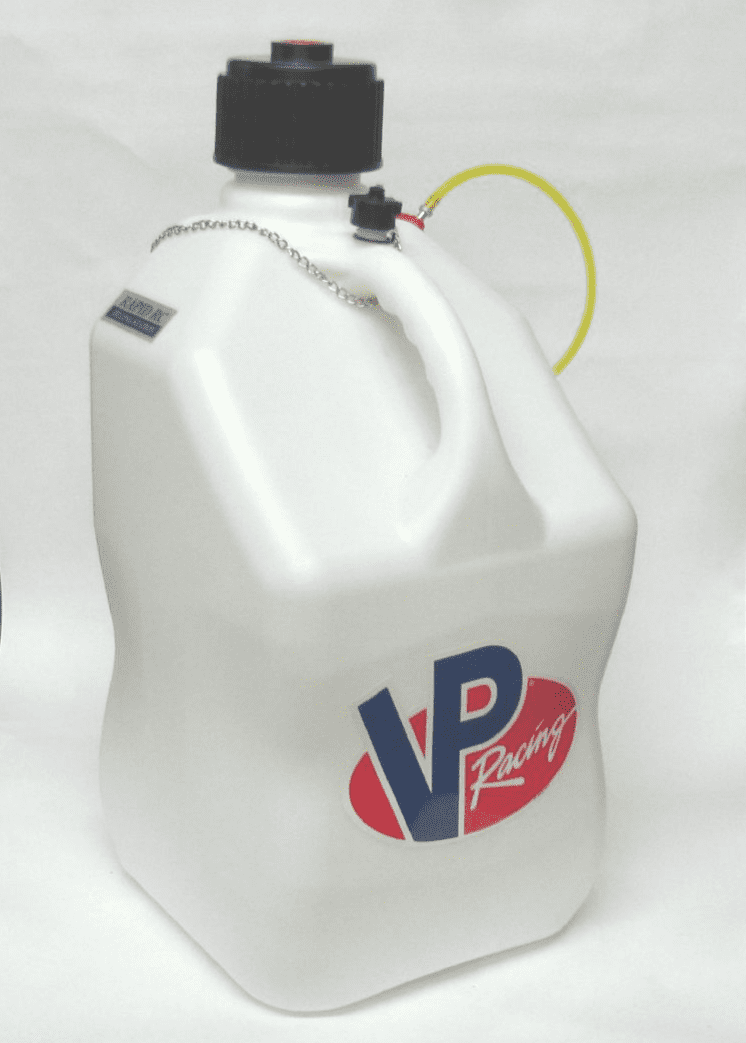 VP Racing Fuel Caddy 20 Litre with Electric pump White